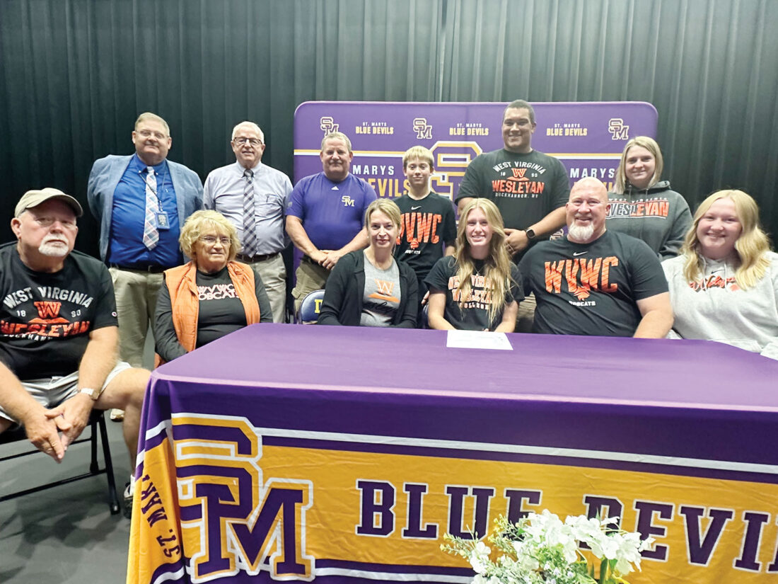 St. Marys’ Addie Davis inks with WV Wesleyan basketball | News, Sports ...